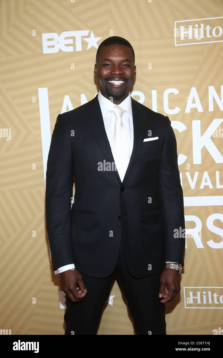 Amin Joseph at the American Black Film Festival Honors, Arrivals ...