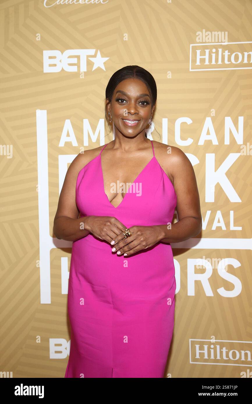Karan Kendrick at the American Black Film Festival Honors, Arrivals ...