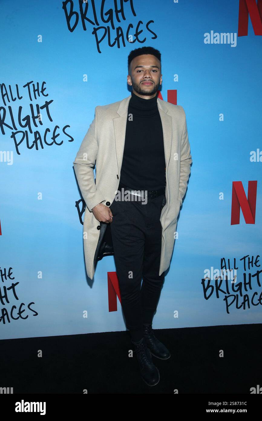 Patrice Jones at the 'All the Bright Places' film special screening ...