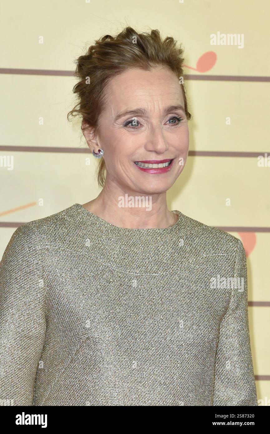 Kristin Scott Thomas attends the 'Military Wives' UK Premiere at ...
