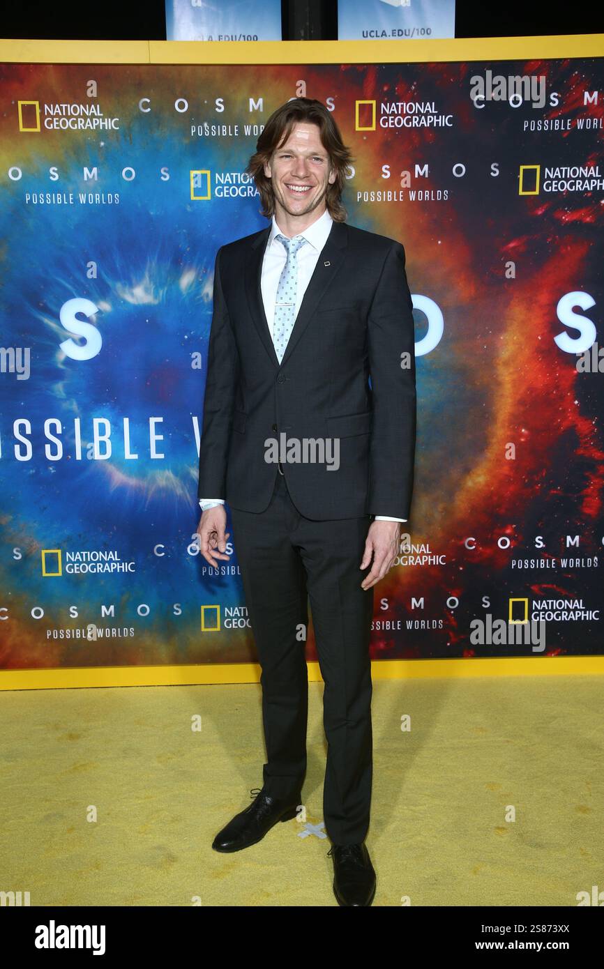 Jon Beavers at the 'Cosmos: Possible Worlds' film premiere, University ...