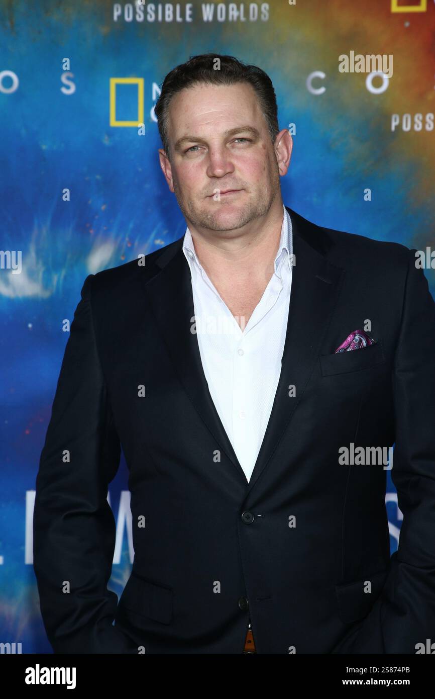 Rob Mars at the 'Cosmos: Possible Worlds' film premiere, University of ...