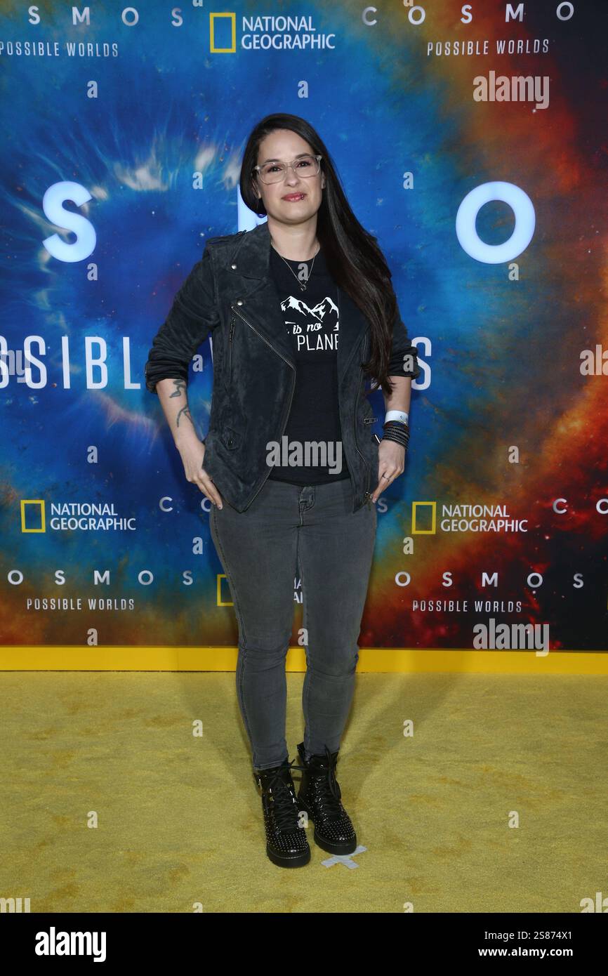 Cara Santa Maria at the 'Cosmos: Possible Worlds' film premiere ...
