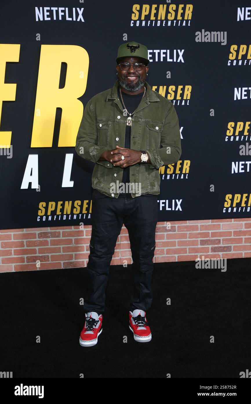 Lil Rel Howery at the 'Spenser Confidential' film premiere, Arrivals ...