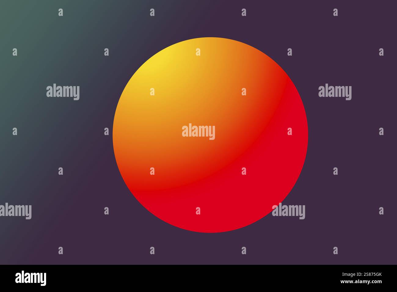 Abstract colorful globe circle geometric pattern design and background ...