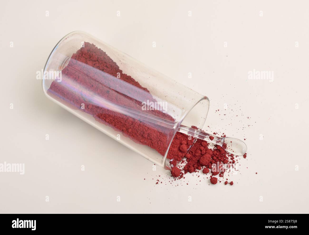 Congo red is an organic compound, It is an azo dye Stock Photo - Alamy