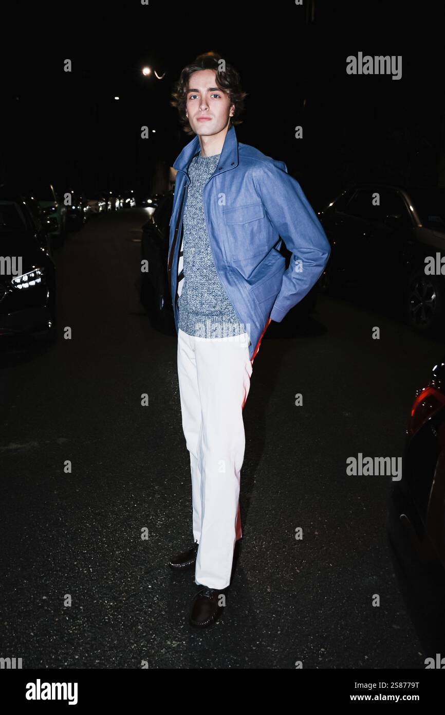 Milan, Italy. 19th Jan, 2025. Men's Fashion, Fall/Winter 2025 - Tod's ...