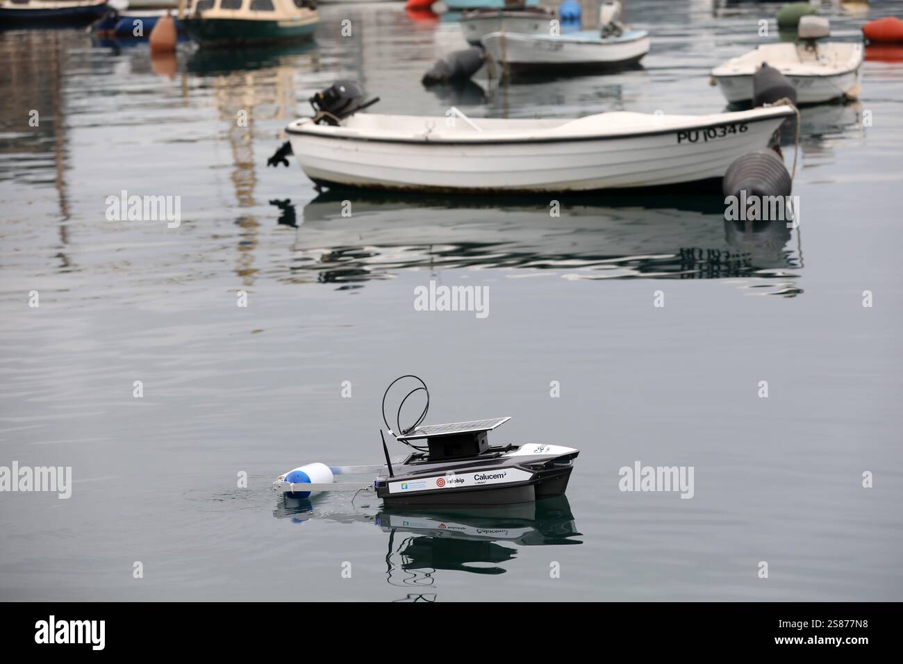 Pula, Croatia. 21st Jan, 2025. Photo taken on January 21, 2025. shows ...