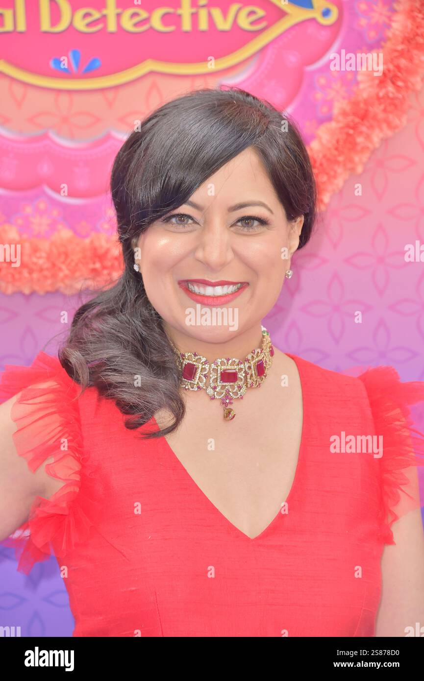 Sonal Shah at the 'Mira, Royal Detective' TV show premiere, Arrivals, Los Angeles, USA - 07th ...