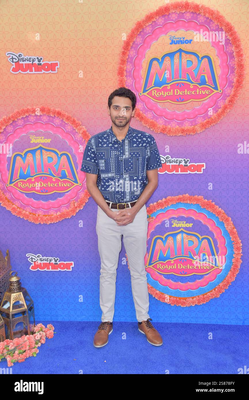 Karan Soni at the 'Mira, Royal Detective' TV show premiere, Arrivals ...