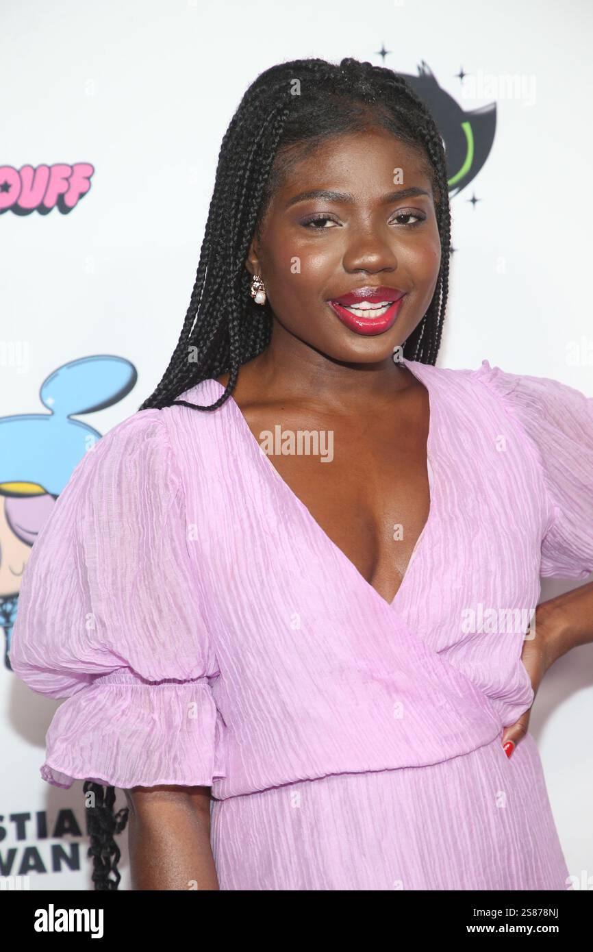 Guest at the Christian Cowan X The Powerpuff Girls Runway Show ...