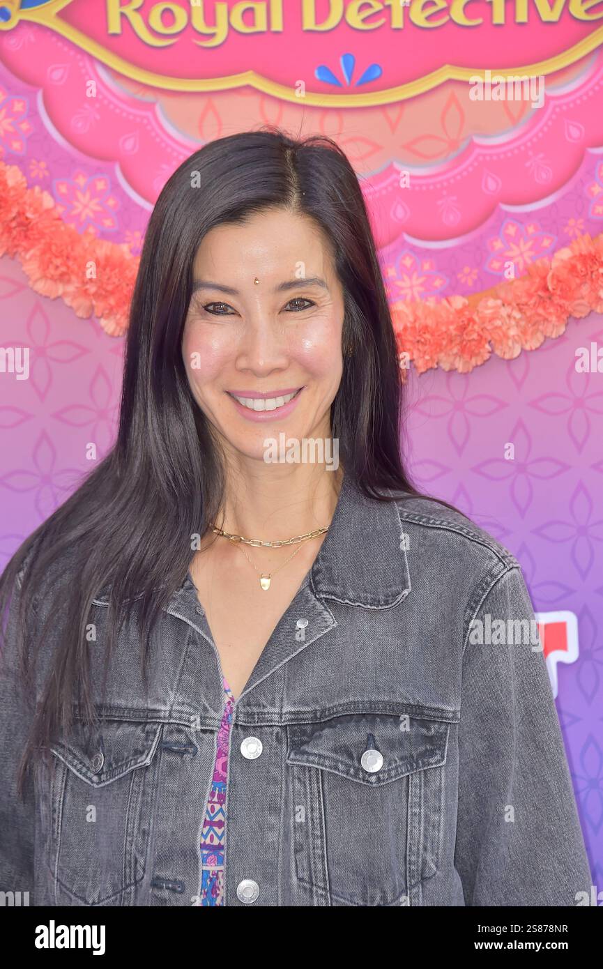 Lisa Ling at the 'Mira, Royal Detective' TV show premiere, Arrivals ...