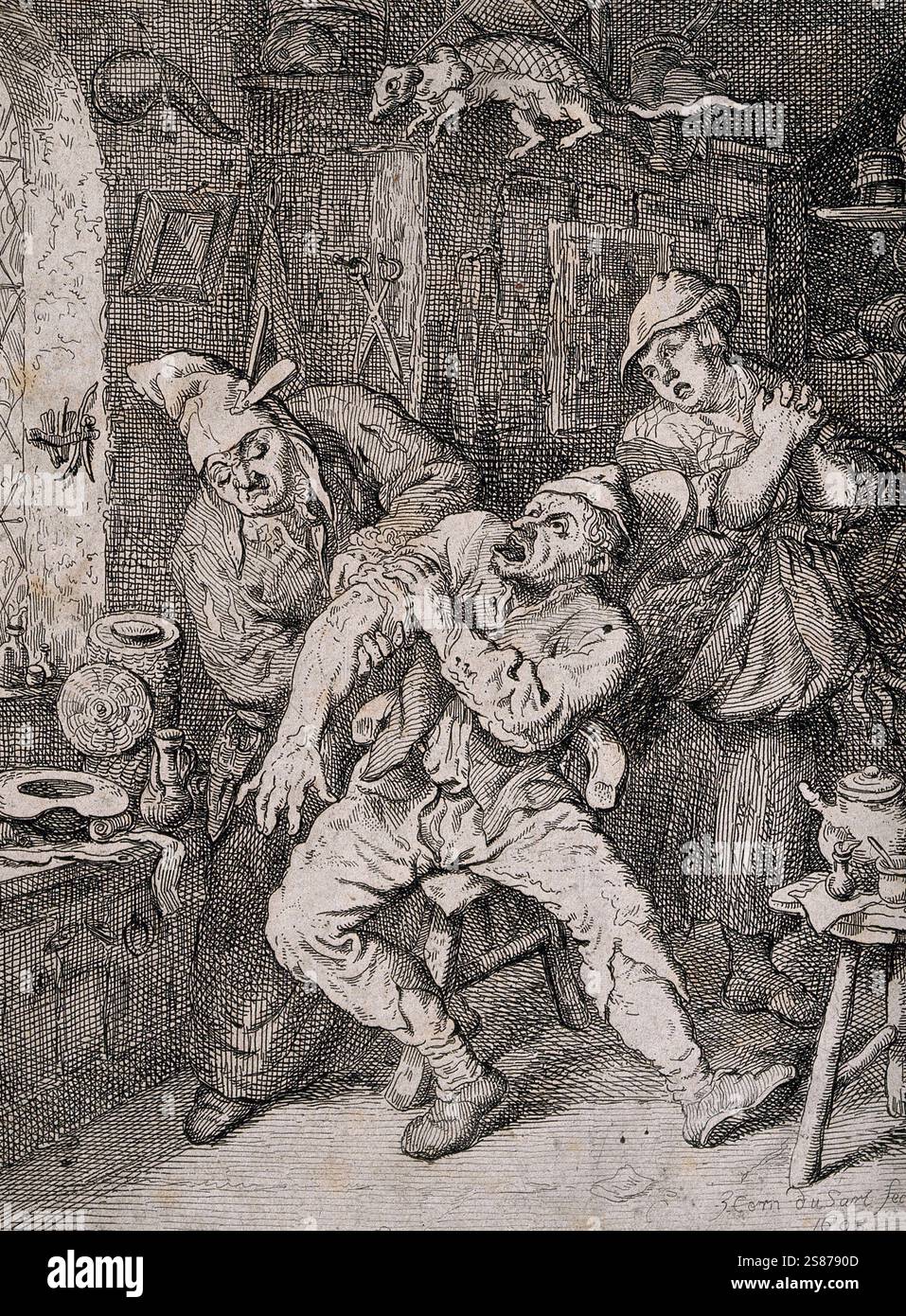 Screaming woman vintage hi-res stock photography and images - Alamy