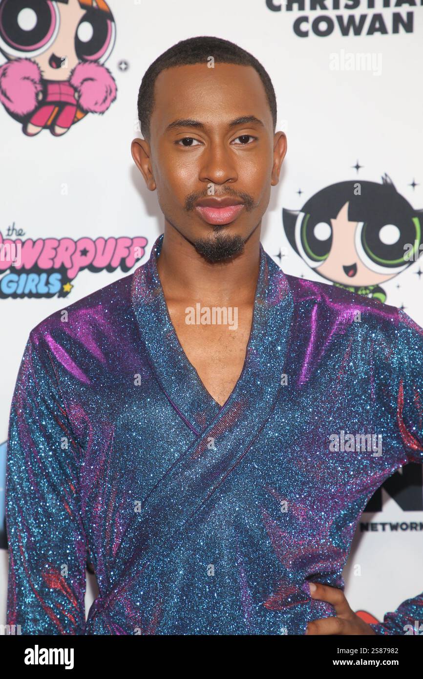 Kalen Allen at the Christian Cowan X The Powerpuff Girls Runway Show ...