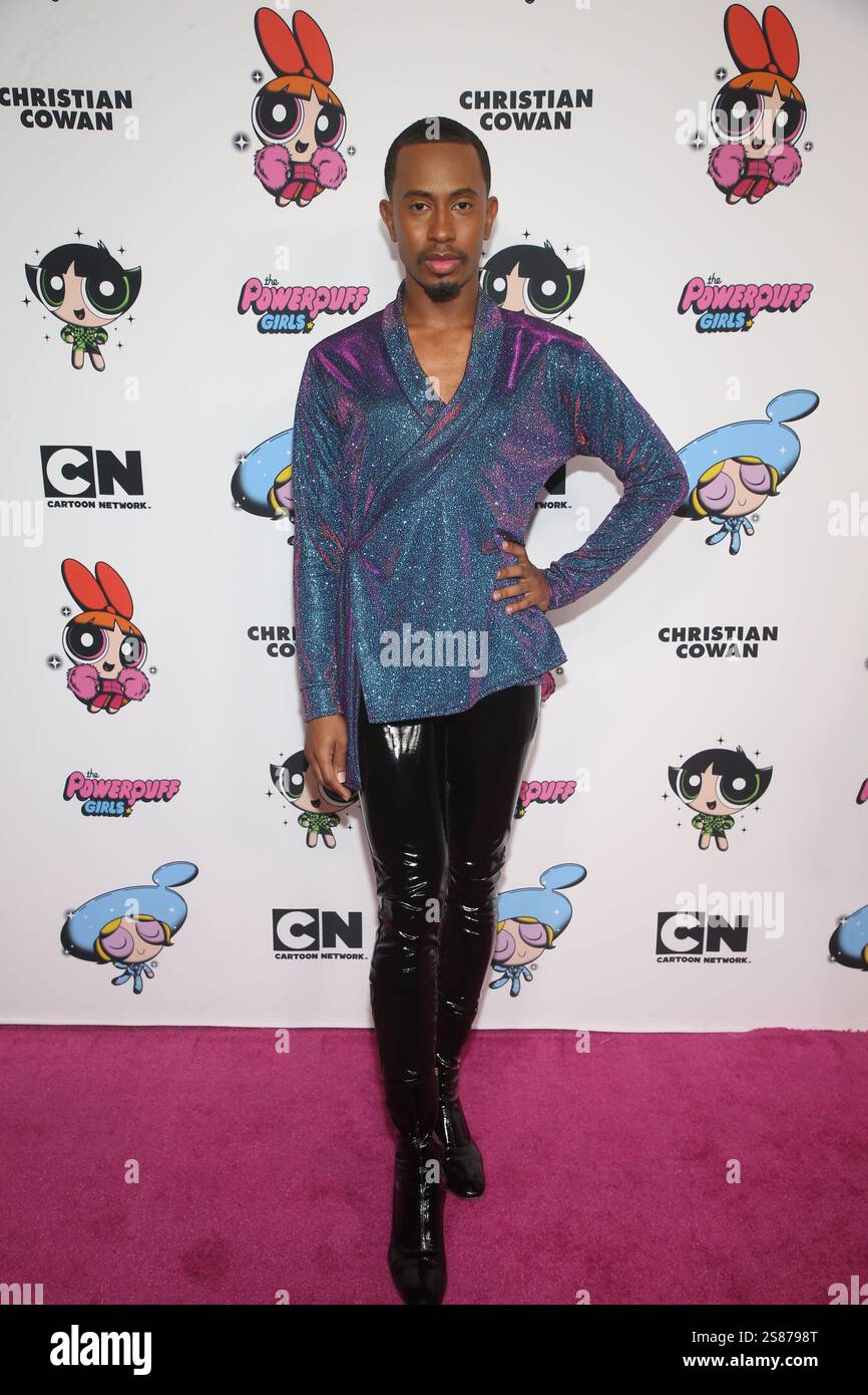 Kalen Allen at the Christian Cowan X The Powerpuff Girls Runway Show ...