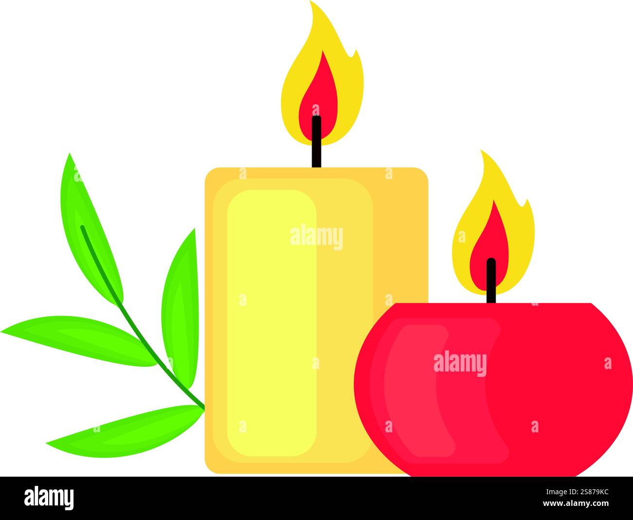 Ayurvedic massage Stock Vector Images - Alamy