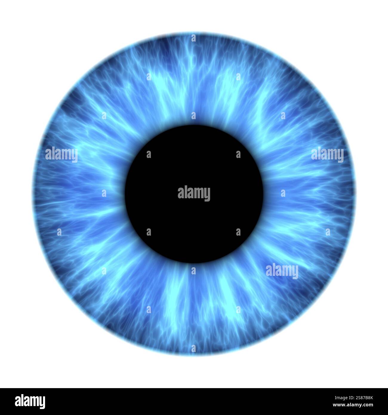 An illustration of a nice blue iris texture Stock Photo - Alamy