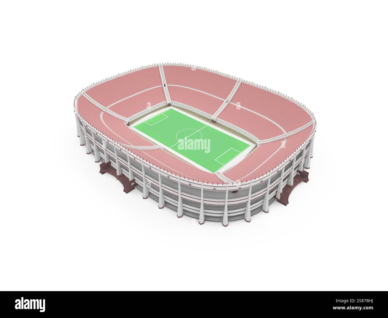Isolated stadium on a white background Stock Photo - Alamy