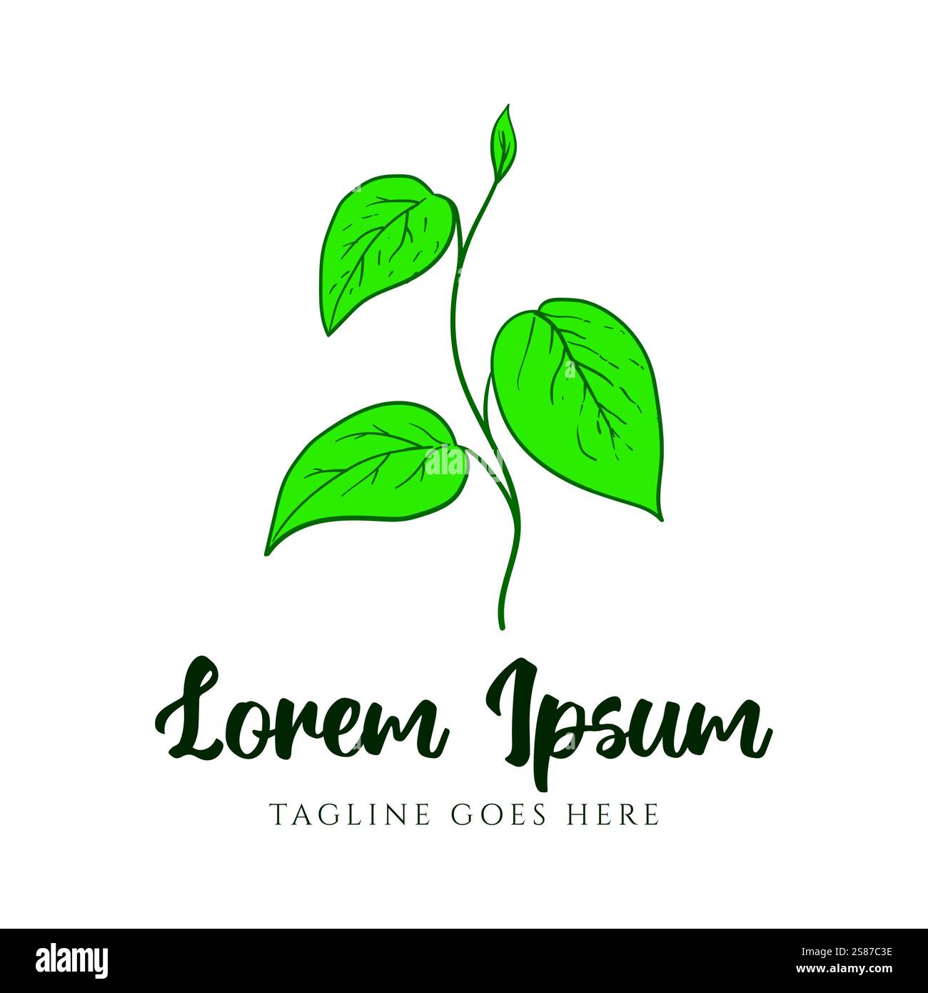 Pepper vines Stock Vector Images - Alamy