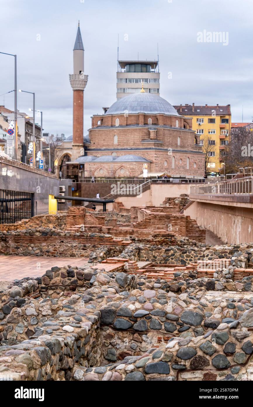 Ancient Roman city of Ulpia Serdica, 3rd century, Serdika Roman ruins ...