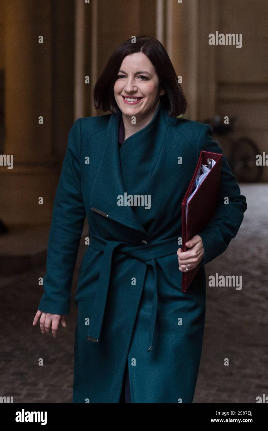 London, UK. 21st January, 2025. Secretary of State for Education and Minister for Women and ...