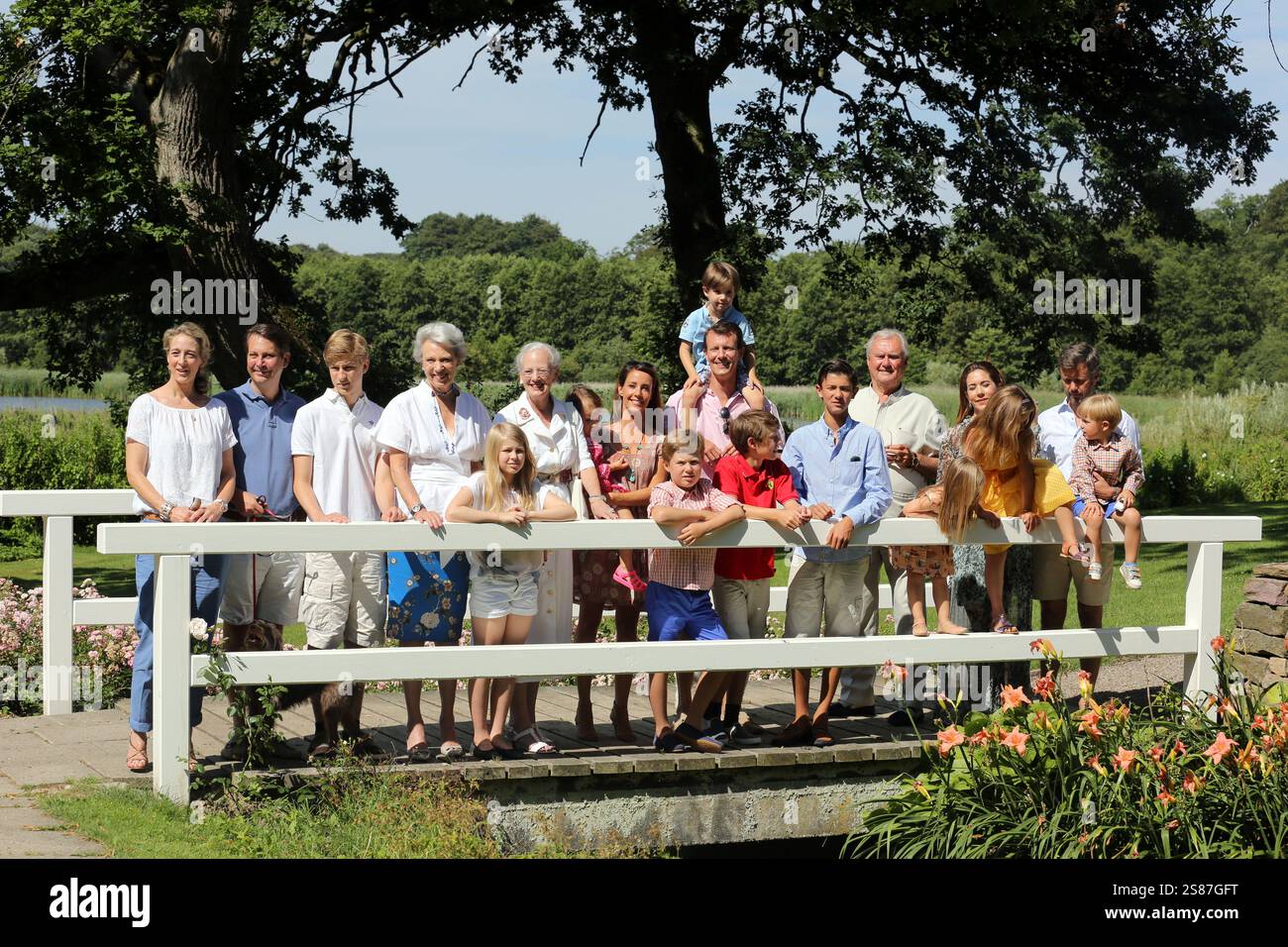 The Danish Royal Family Stock Photo - Alamy
