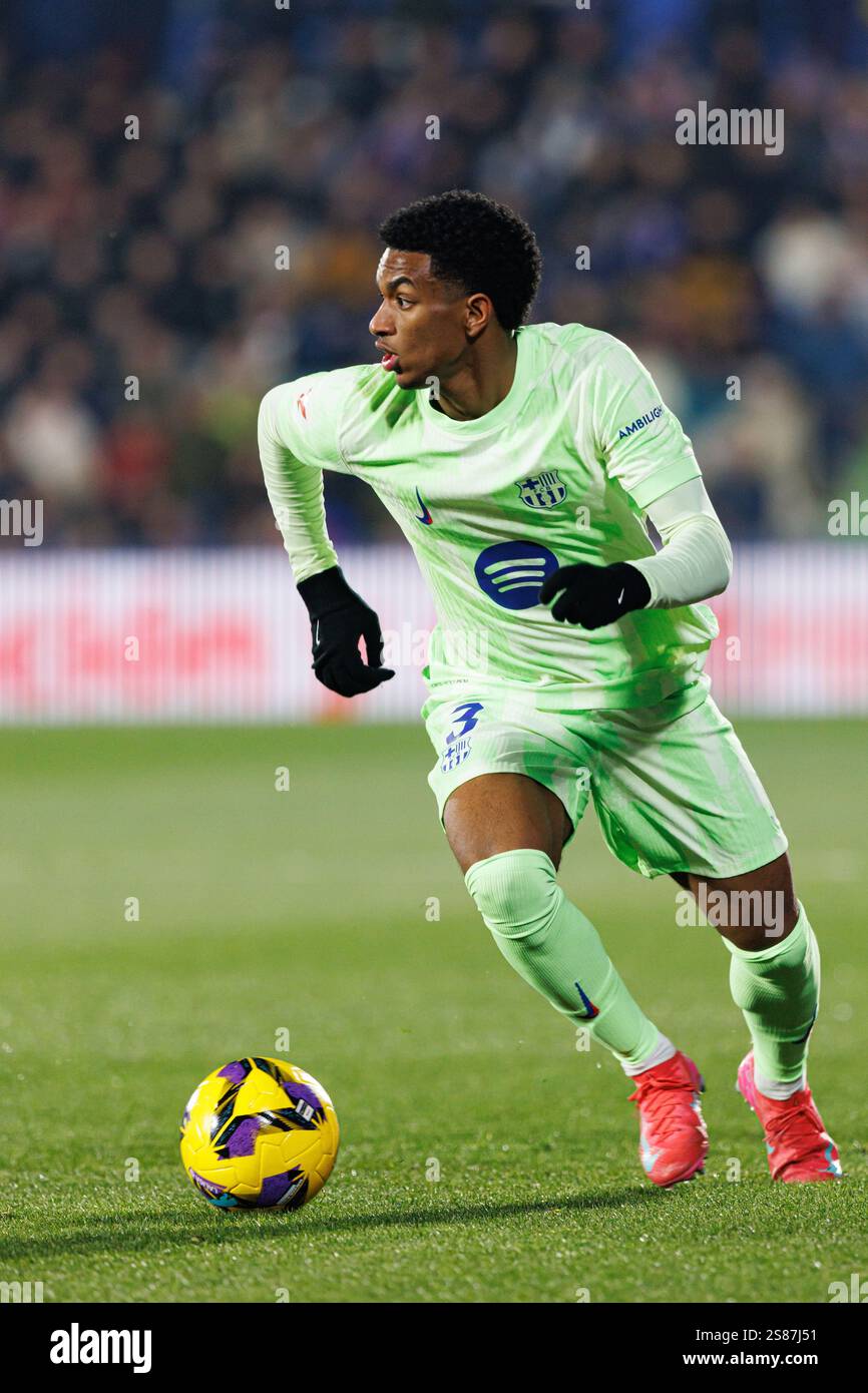 Alejandro Balde seen during LaLiga EA SPORTS game between teams of ...