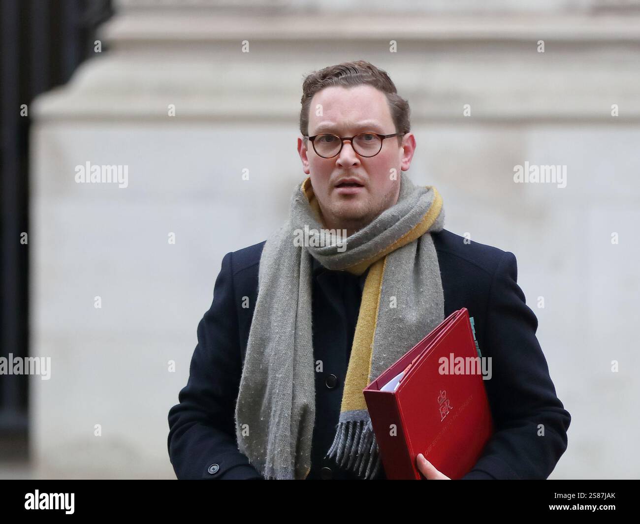 London, United Kingdom, 21 January 2025. Darren Jones MP, Chief ...