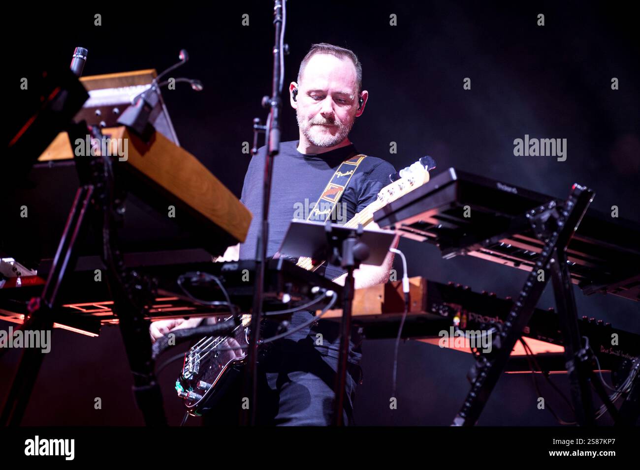 London, UK - Feburary 2019: Chvrches ( Lauren Mayberry, Iain Cook ...