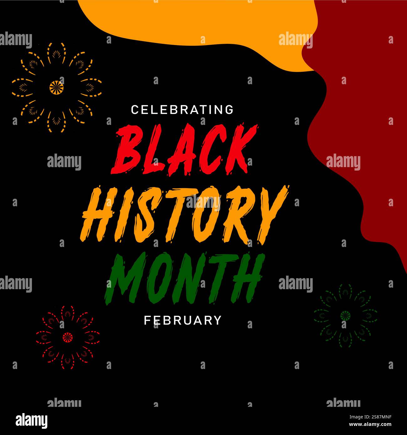 Celebrate Black history month . African American History banner Poster ...