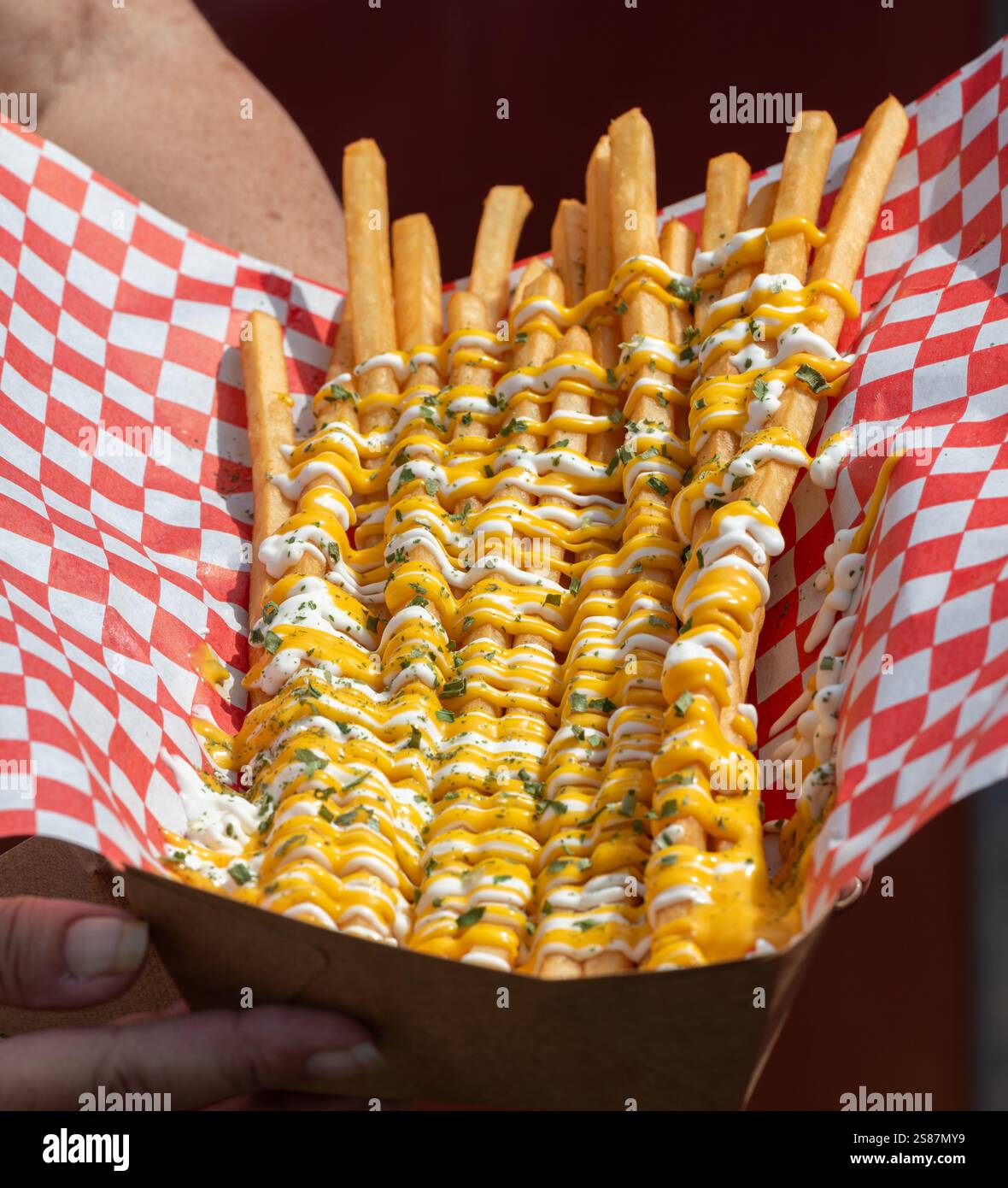 Rides, games and foods at the fairgrounds CNE Toronto Ontario Stock ...