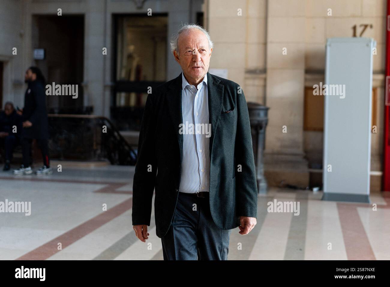 Paris, France. 21st Jan, 2025. Thierry Gaubert during the appeal trial ...