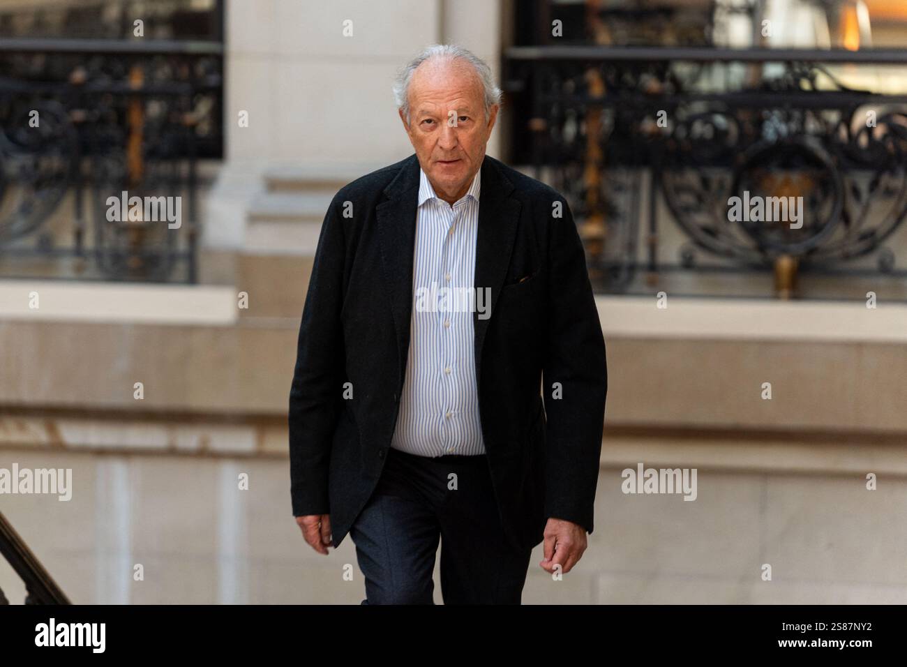 Paris, France. 21st Jan, 2025. Thierry Gaubert during the appeal trial ...