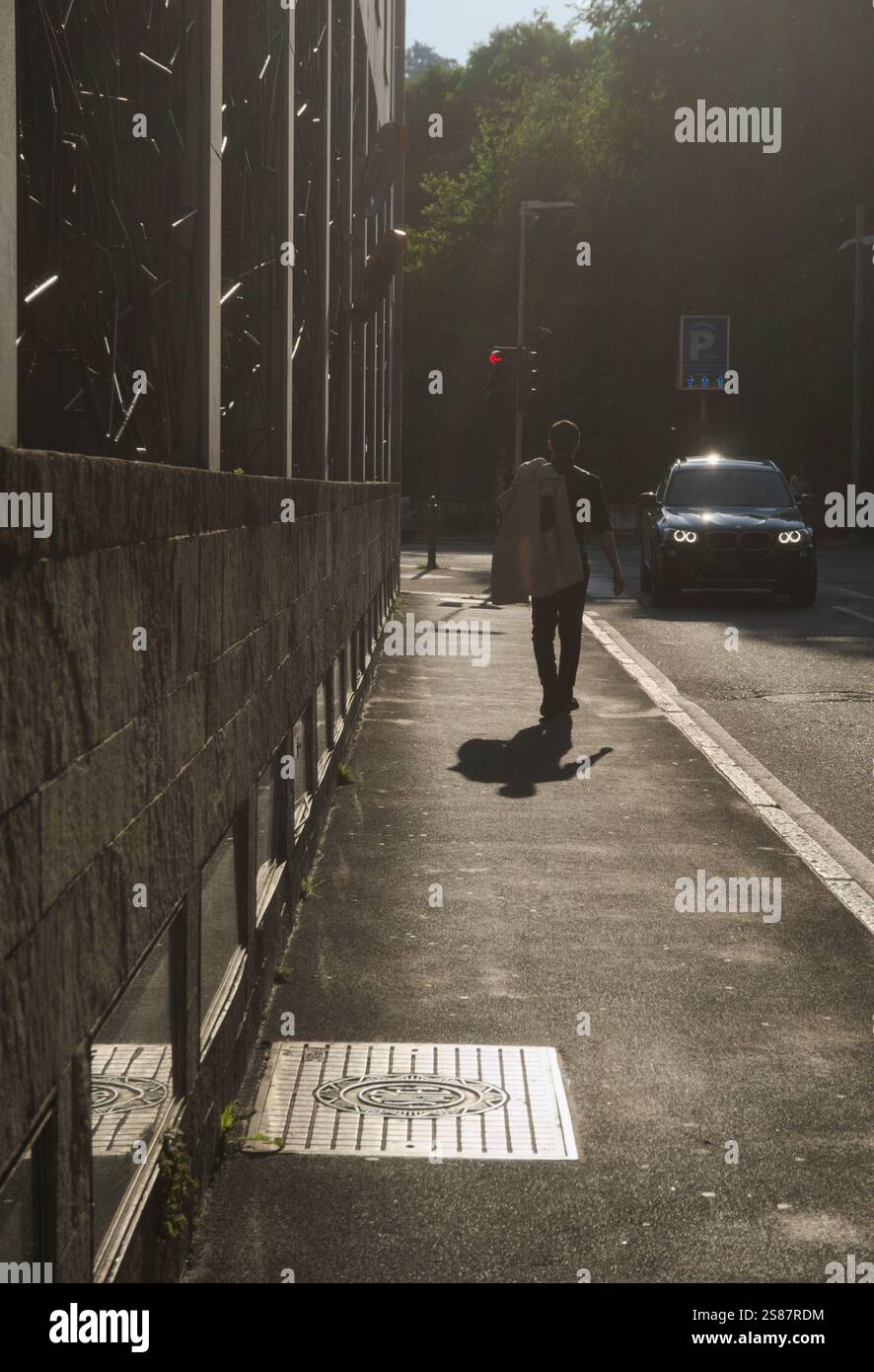 Backlight view in late hi-res stock photography and images - Alamy