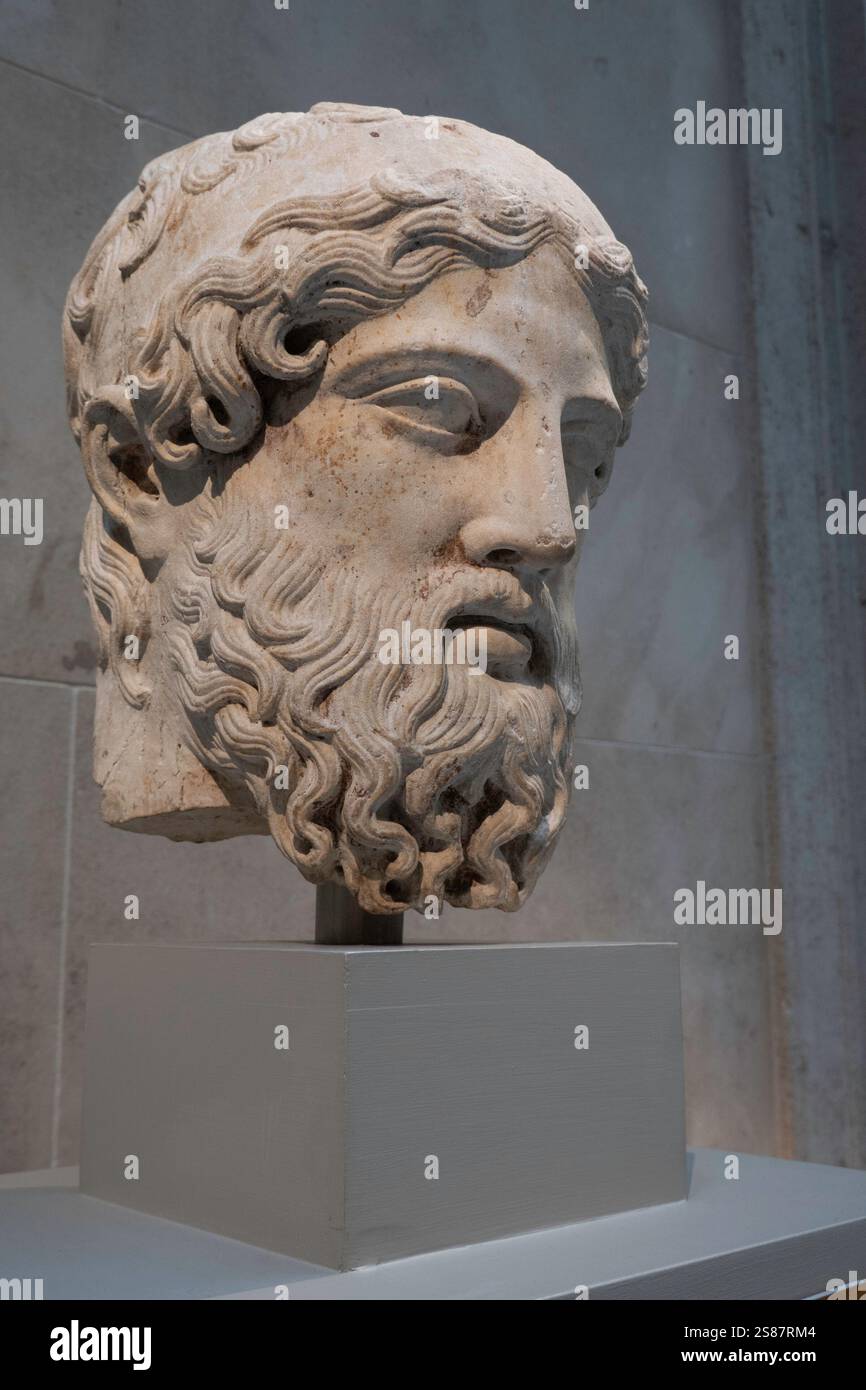 The Greek and Roman Art wing at the Metropolitan Museum of Art contains ...