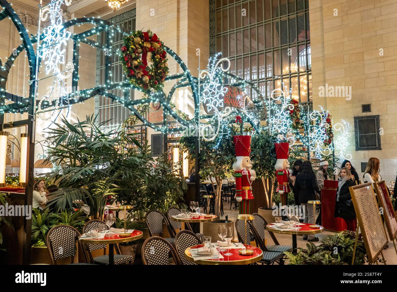 Grand brasserie is a Parisian style restaurant in Vanderbilt Hall ...