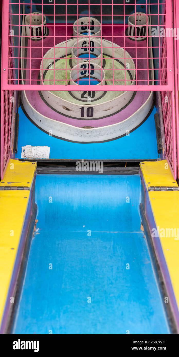 Rides, games and foods at the fairgrounds CNE Toronto Ontario Stock ...