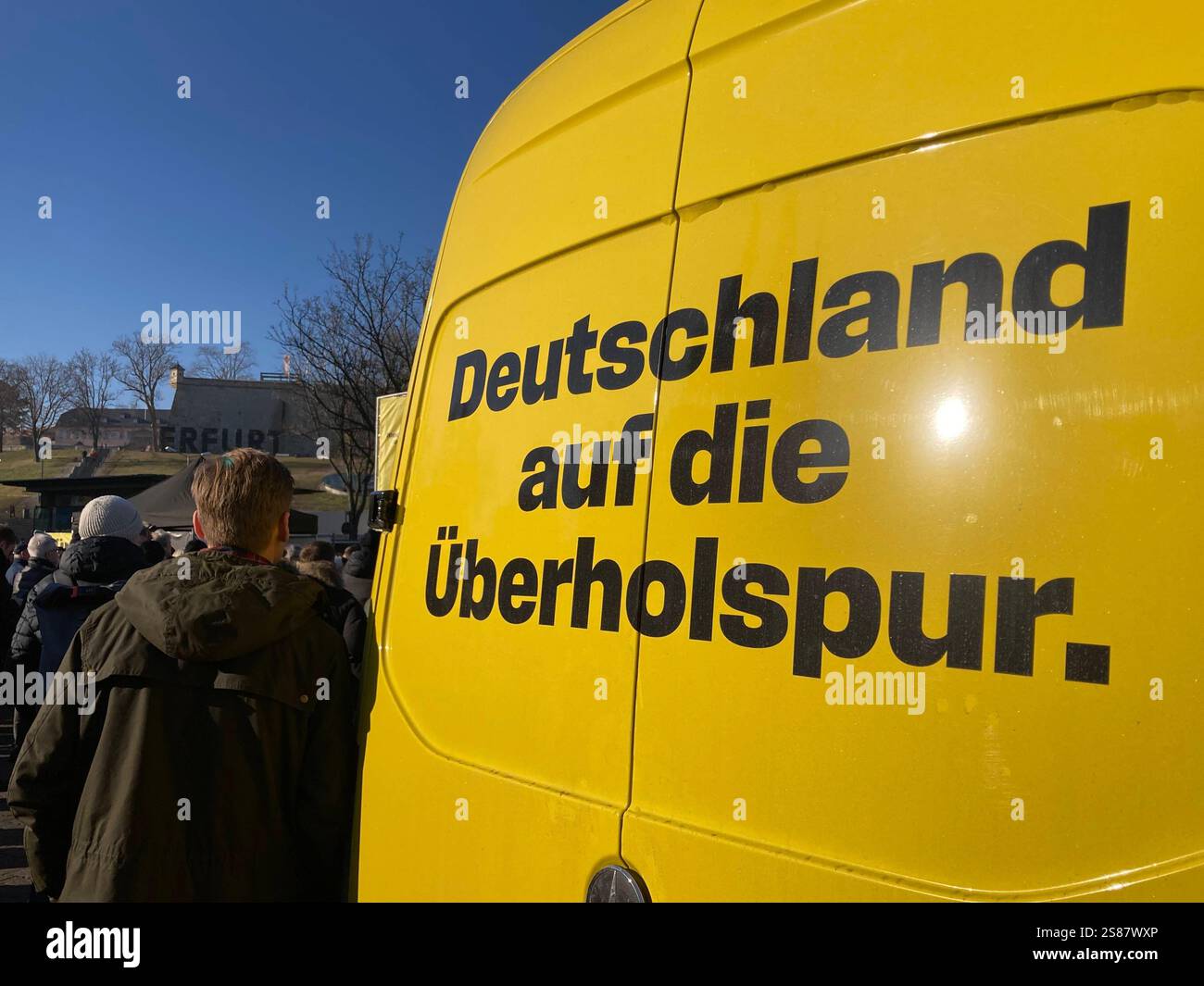 Wahlkampftour der FDP zur Bundestagswahl 2025 Erfurt, 21.01.2025 ...