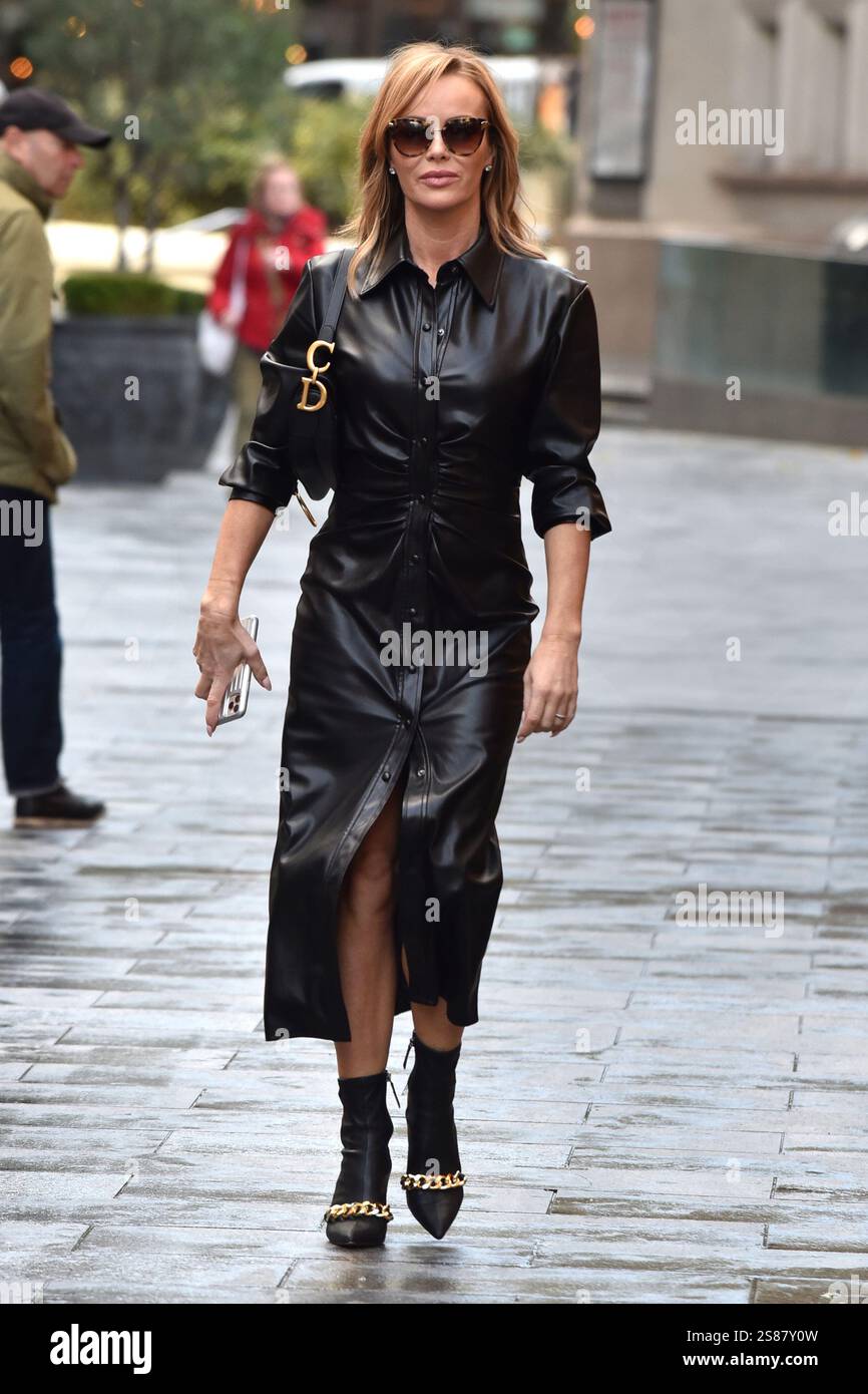 Amanda Holden at Global Radio Studios in London, England. Monday 2nd ...