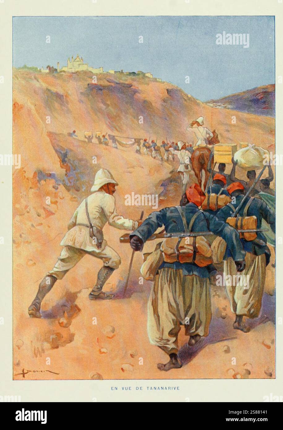 French Colonial Conquest of Madagascar, 19th century. French colonial ...