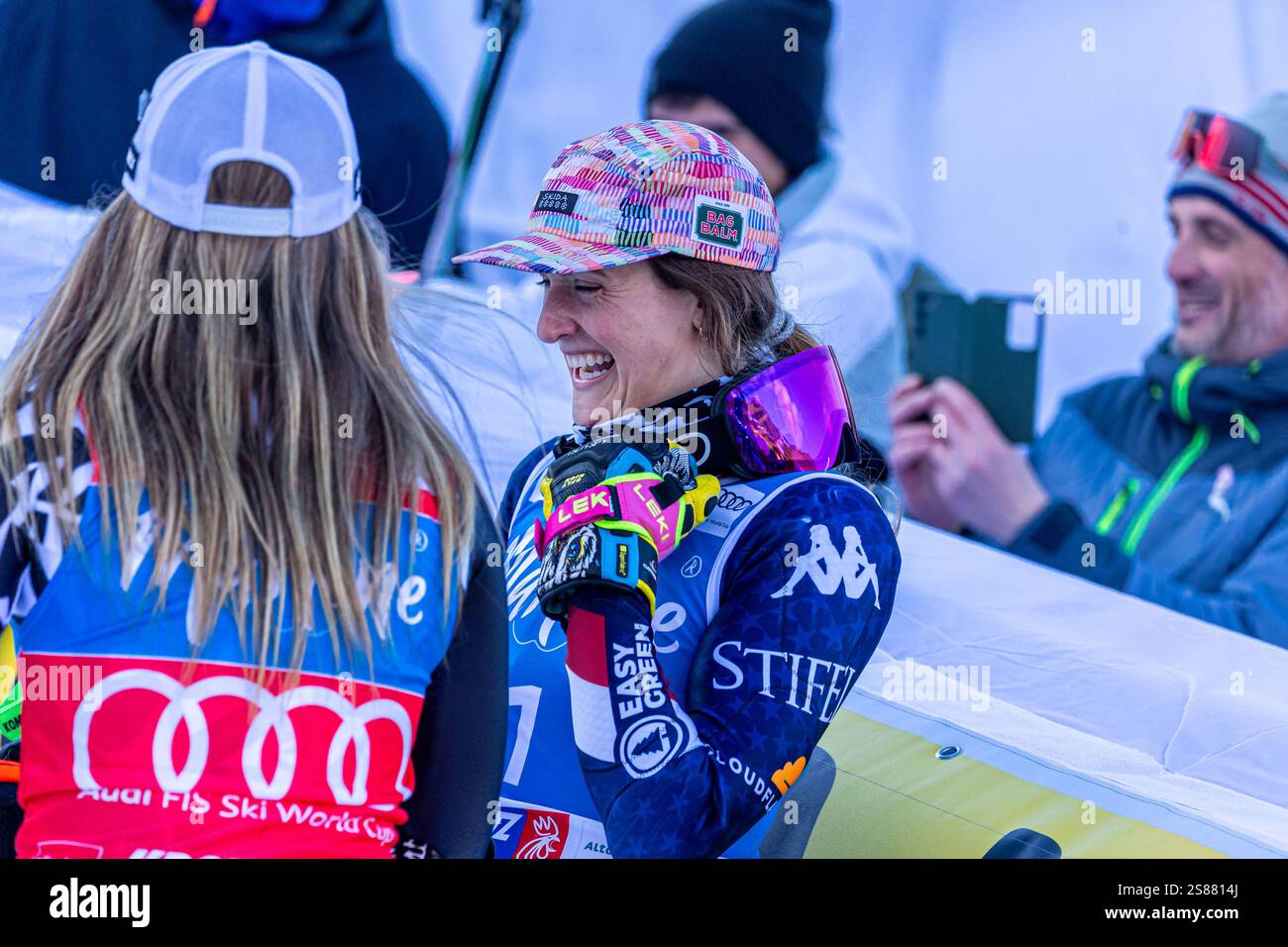 Kronplatz, Italy. 21st Jan, 2025. MOLTZAN Paula USA during AUDI FIS Ski ...