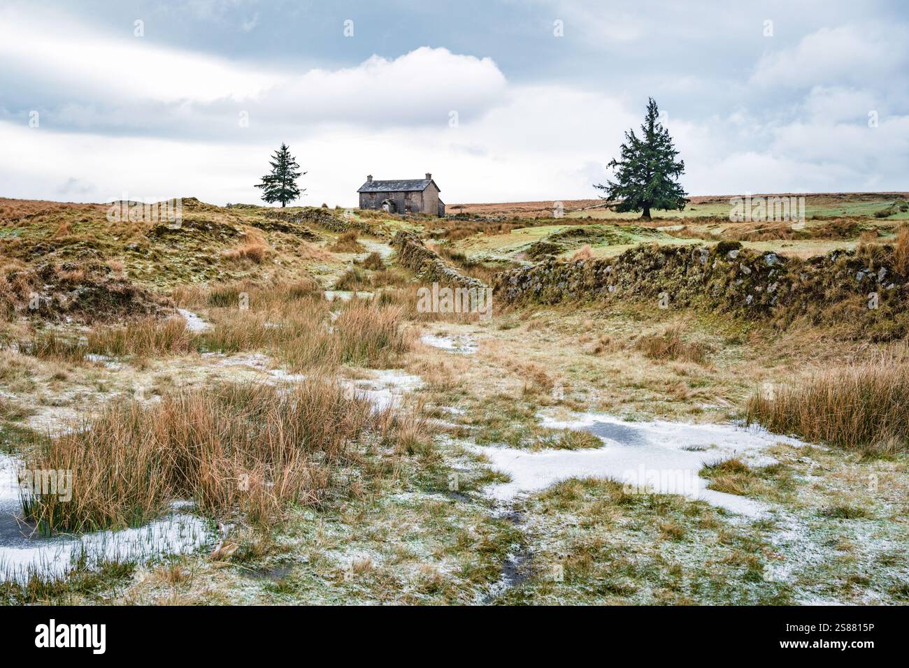 Nun's Cross Farm was built in 1870 by John Hooper.Abandoned, it is now ...