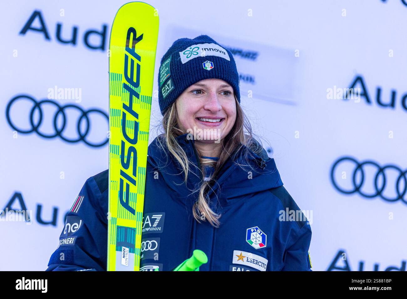 Kronplatz, Italy. 21st Jan, 2025. DELLA MEA Lara ITA during AUDI FIS ...
