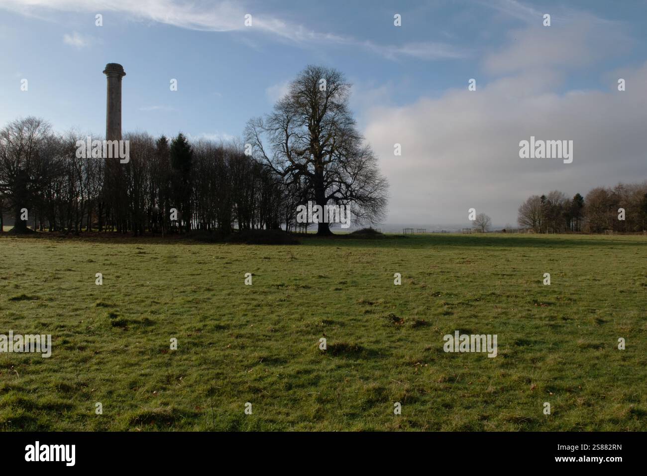 Jolliffe Column, Kilmersdon, Frome, Somerset Stock Photo - Alamy