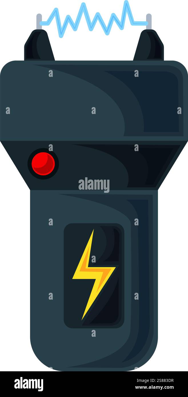 prison guard equipment taser Stock Vector Image & Art - Alamy