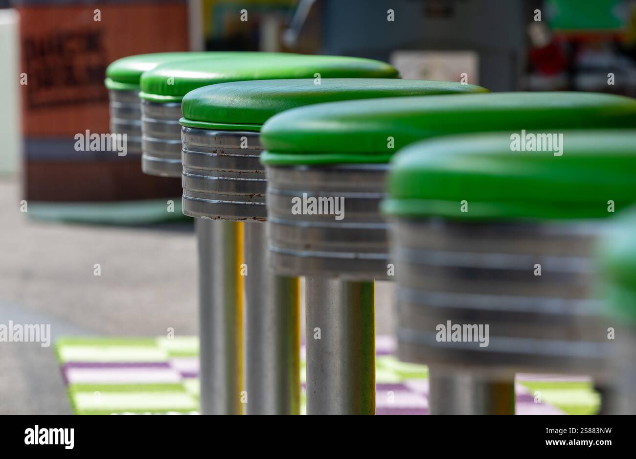 Rides, games and foods at the fairgrounds CNE Toronto Ontario Stock ...