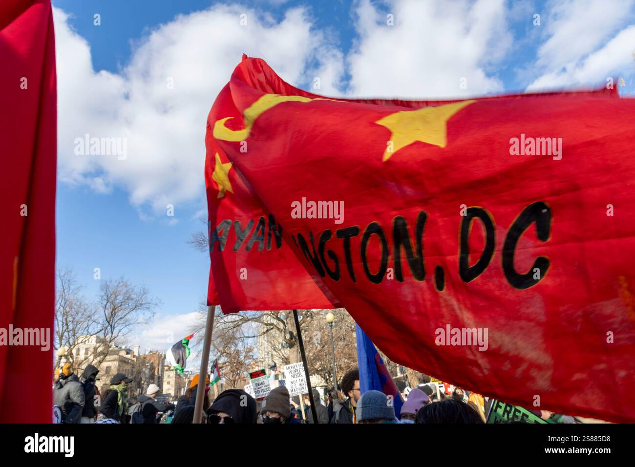 Washington, United States Of America. 20th Jan, 2025. Dozens of ...