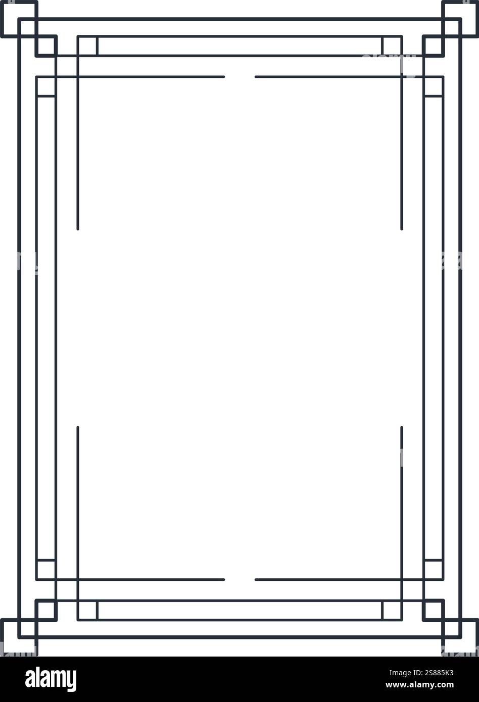 monochrome frame isolated Stock Vector Image & Art - Alamy