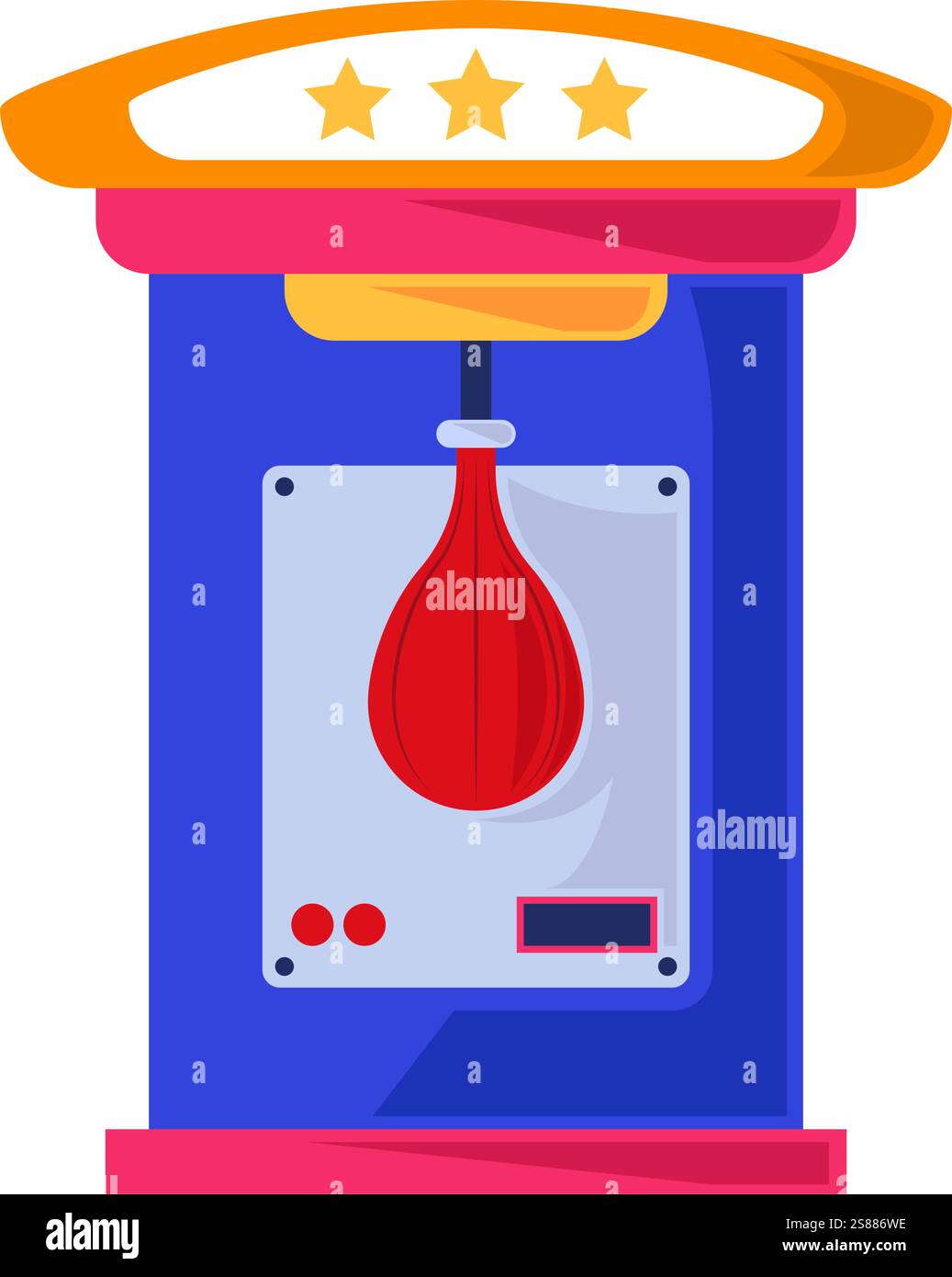 boxing punch arcade game Stock Vector Image & Art - Alamy