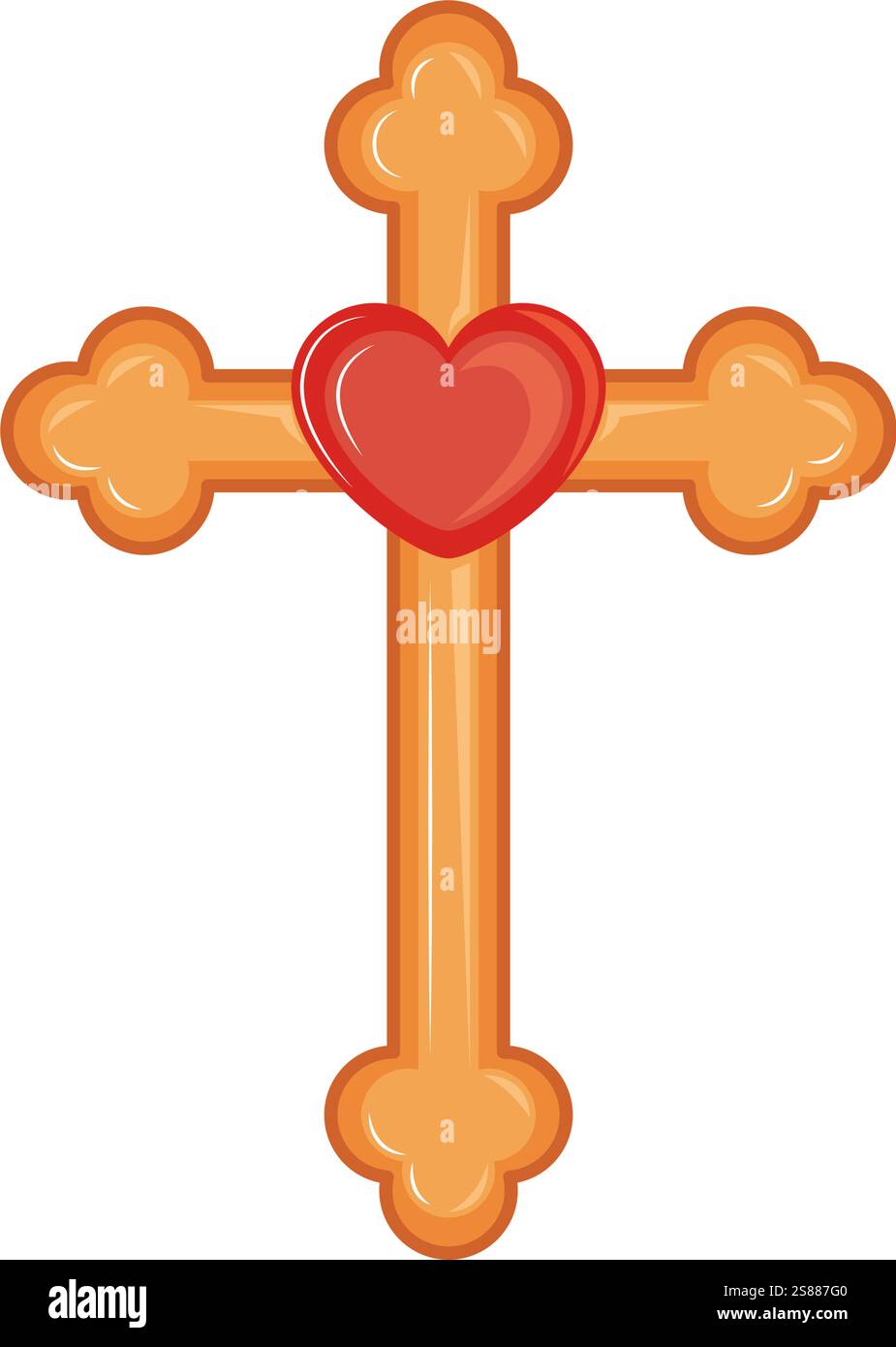 first communion catholic cross Stock Vector Image & Art - Alamy